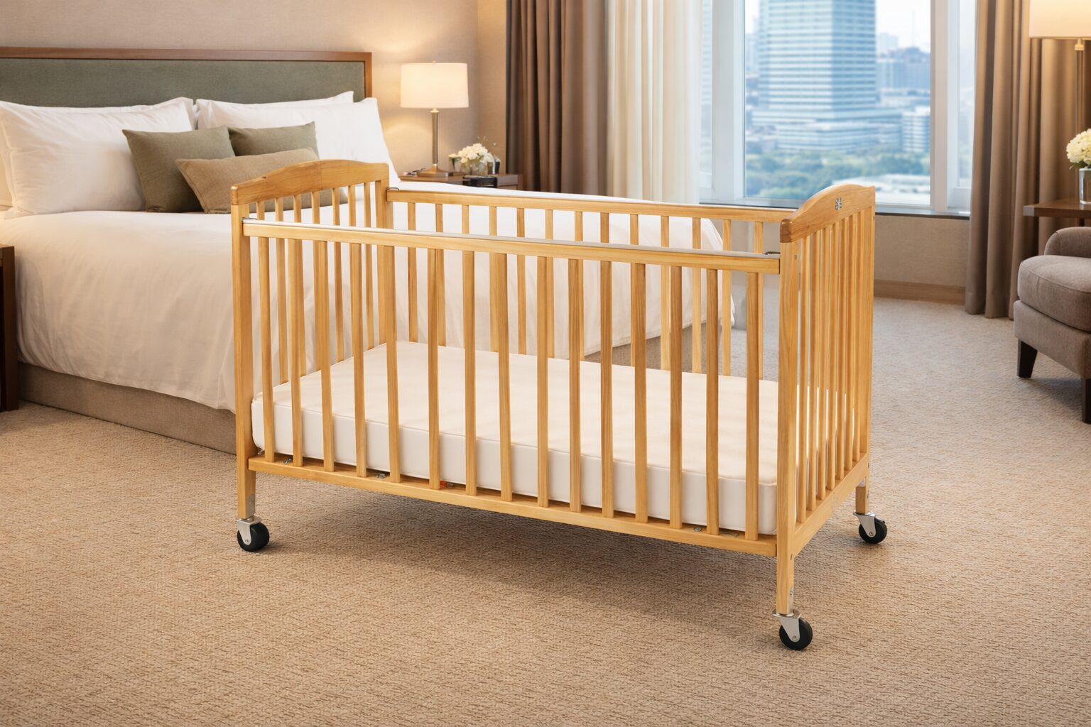 Full Size Crib Rental Orlando | Mattress Included